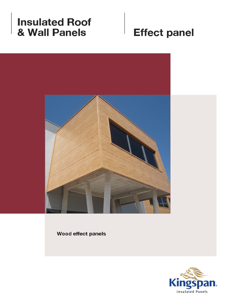 Kingspan Wood Effect PDF | PDF | Building Insulation | Wood