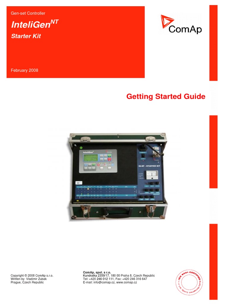 IGS NT Starter Kit Getting Started Guide 02 2008 | PDF | Power Supply | Mains Electricity