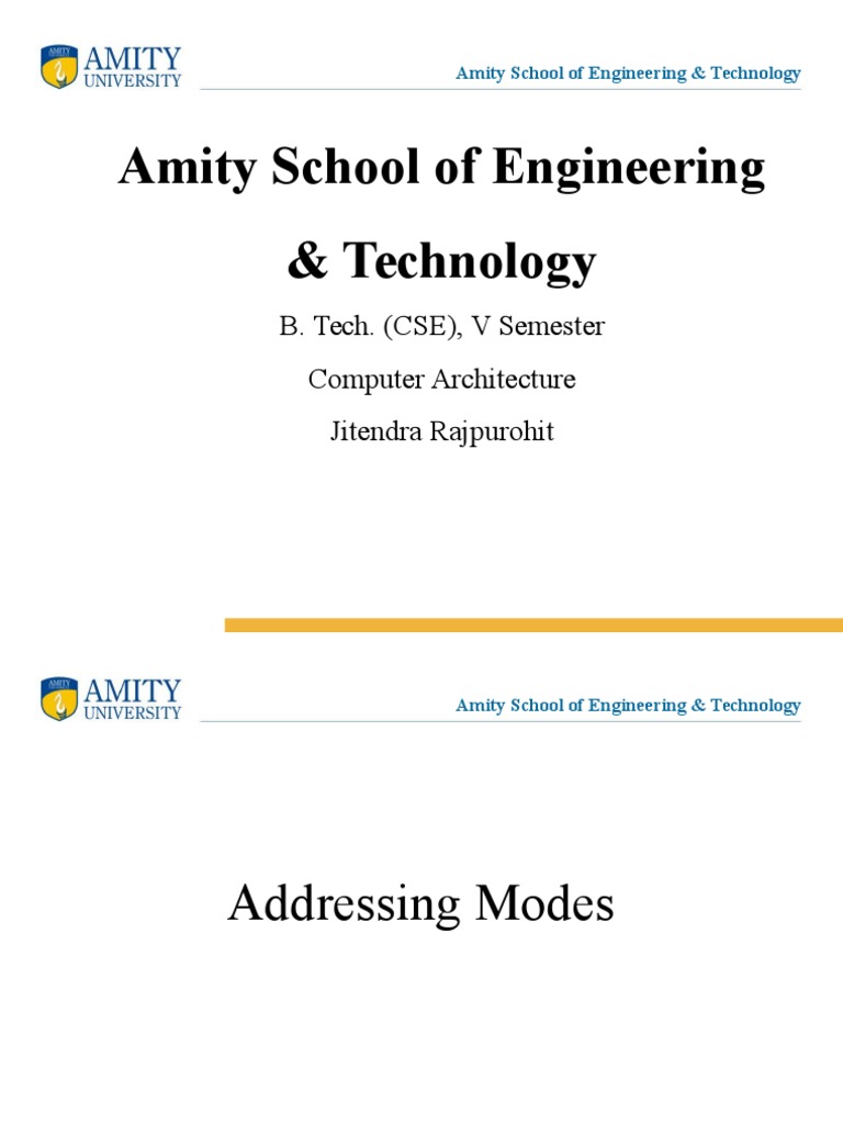 Addressing Modes In Computer Architecture: An Overview Of Common 