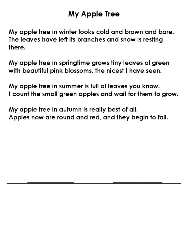 My Apple Tree | PDF