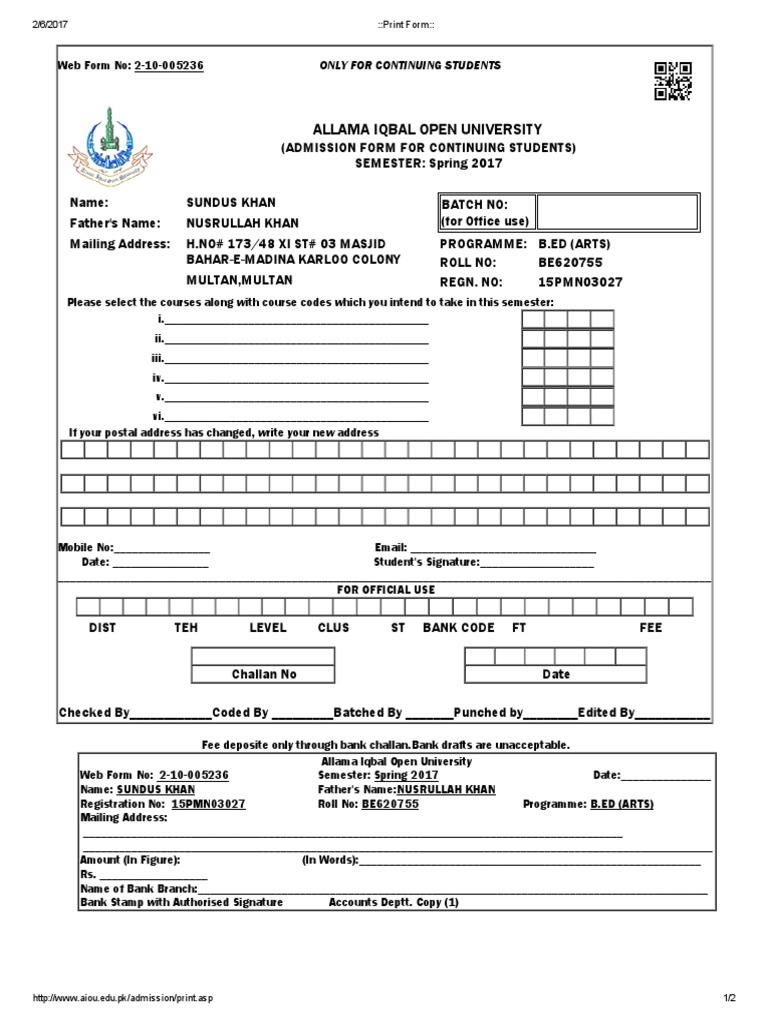 Print Form PDF Philately Postal System