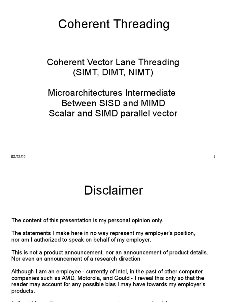 Glew at Berkeley ParLab GPU-Vector-Lane-Threading 2009-08-27-1 PDF ...