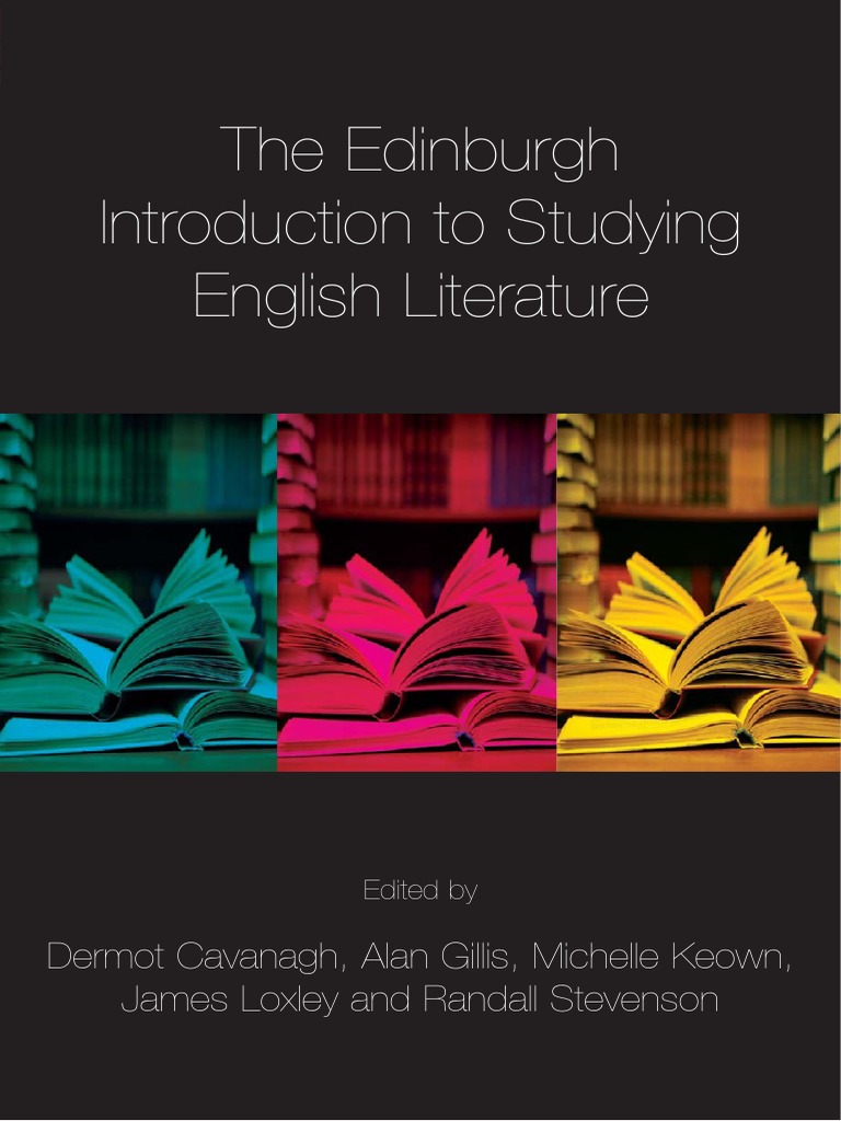 The Edinburgh Introduction To Studying English Literature | PDF ...