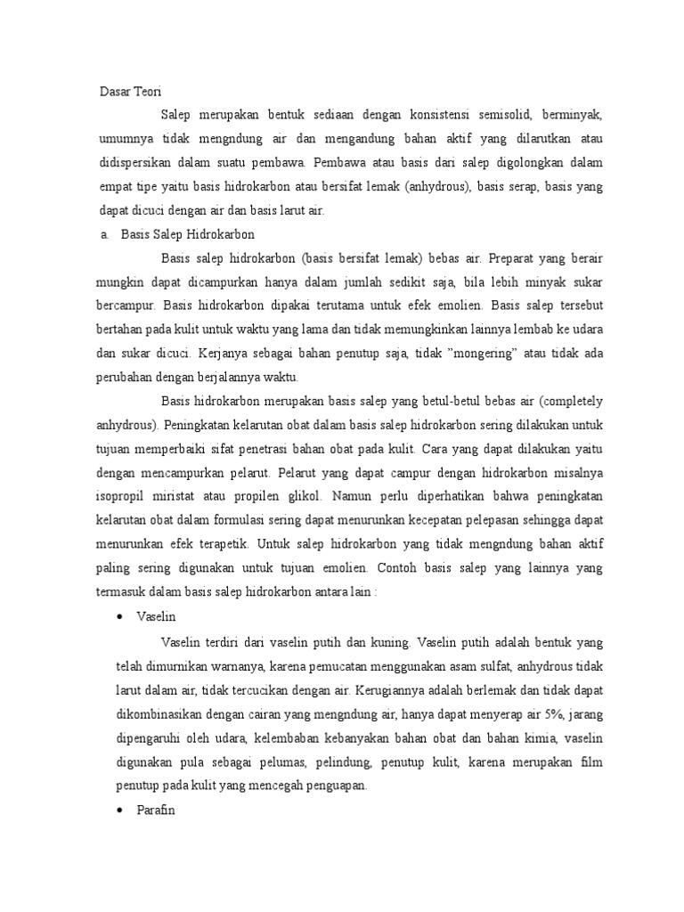 Dasar Teori Dan Daya Sebar | PDF | Memasak, Makanan, & Anggur