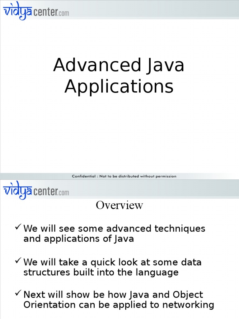 Advance-Java Pps | PDF | Class (Computer Programming) | Method ...