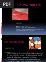 Tablet Coating PDF | PDF | Tablet (Pharmacy) | Solvent