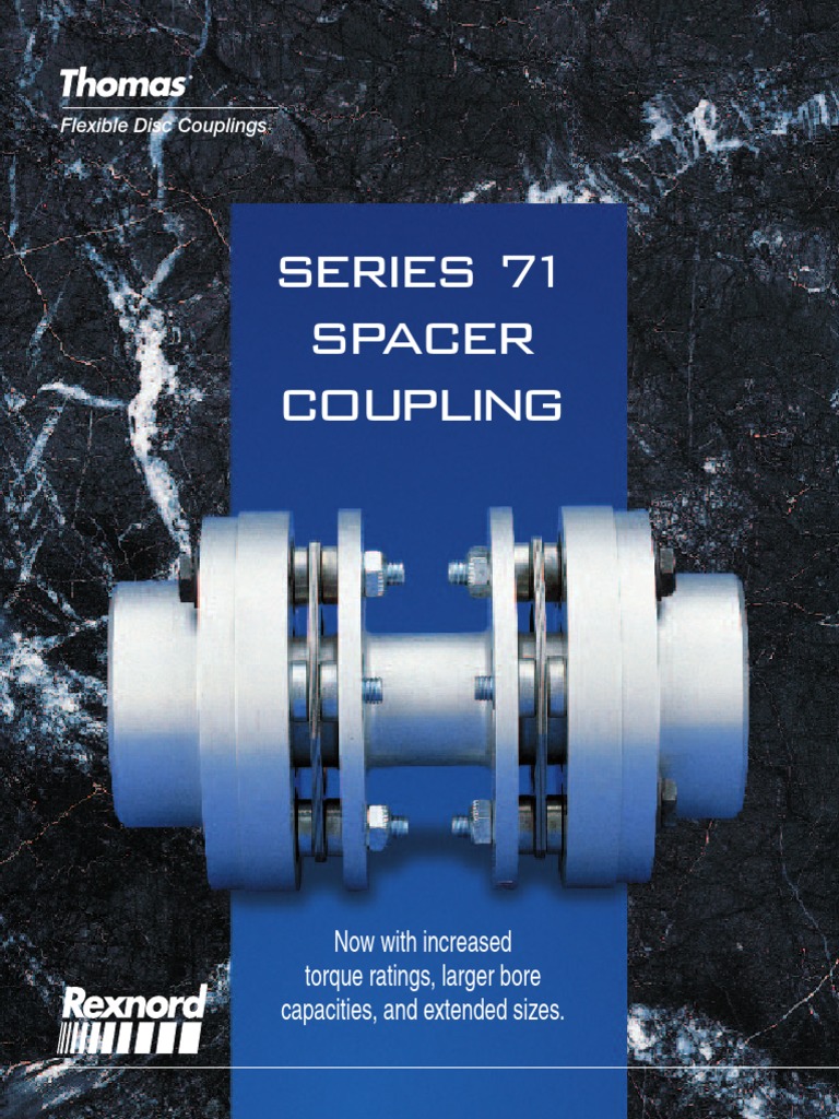 Thomas Rexnord Spacer Couplings | Pump | Screw