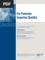 Diesel Fire Pump Inspection Checklist | PDF | Pump | Engines