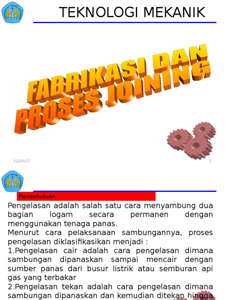 Proses Joining | PDF