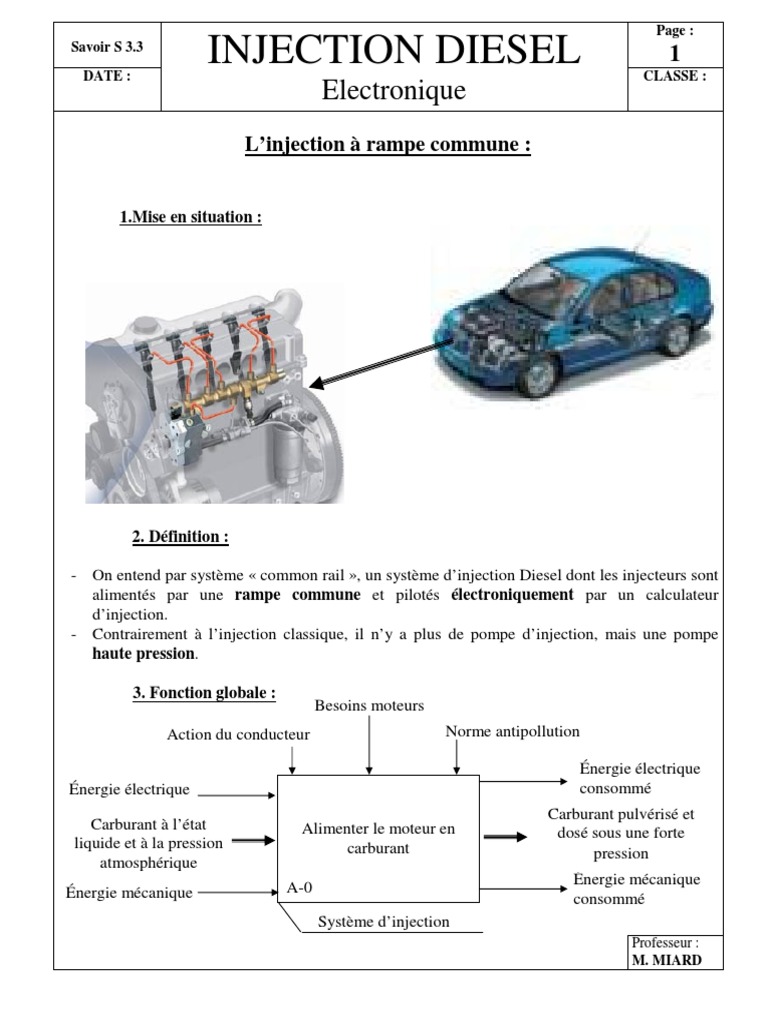 Diesel Common-Rail Miard | PDF | Moteur diesel | Pompe