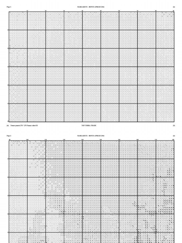 Diagrama Goblen Flori PDF | PDF