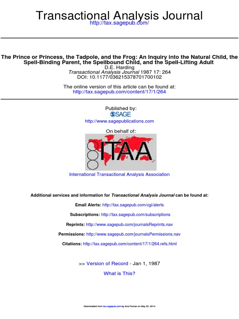 Redecision Analysis of Transference The Unconscious Dimension | PDF ...