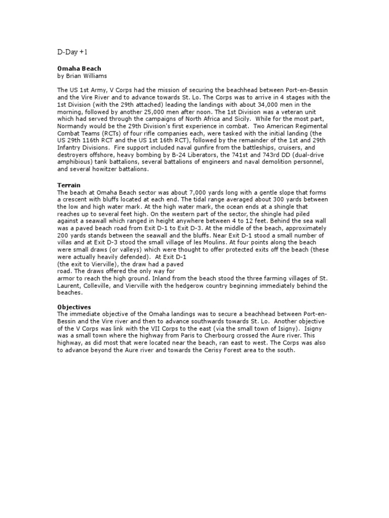 D-Day Plus One | PDF | Normandy Landings | Erwin Rommel