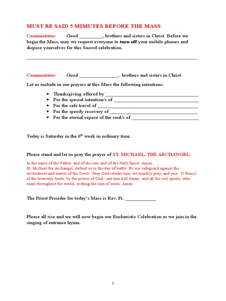 Commentators | PDF | Mass (Liturgy) | Eucharist