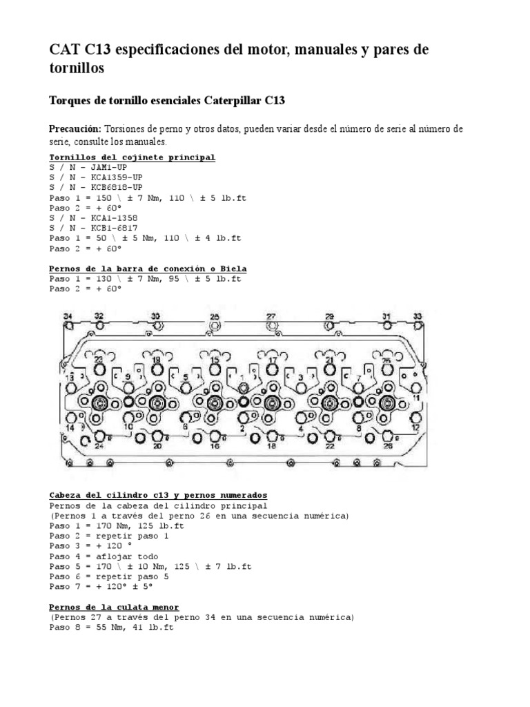 Torque C13 | PDF