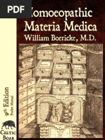Materia Medica by William Boericke Homeopathy | PDF | Health Care ...