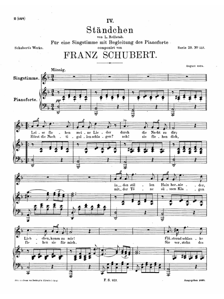 Schubert Standchen