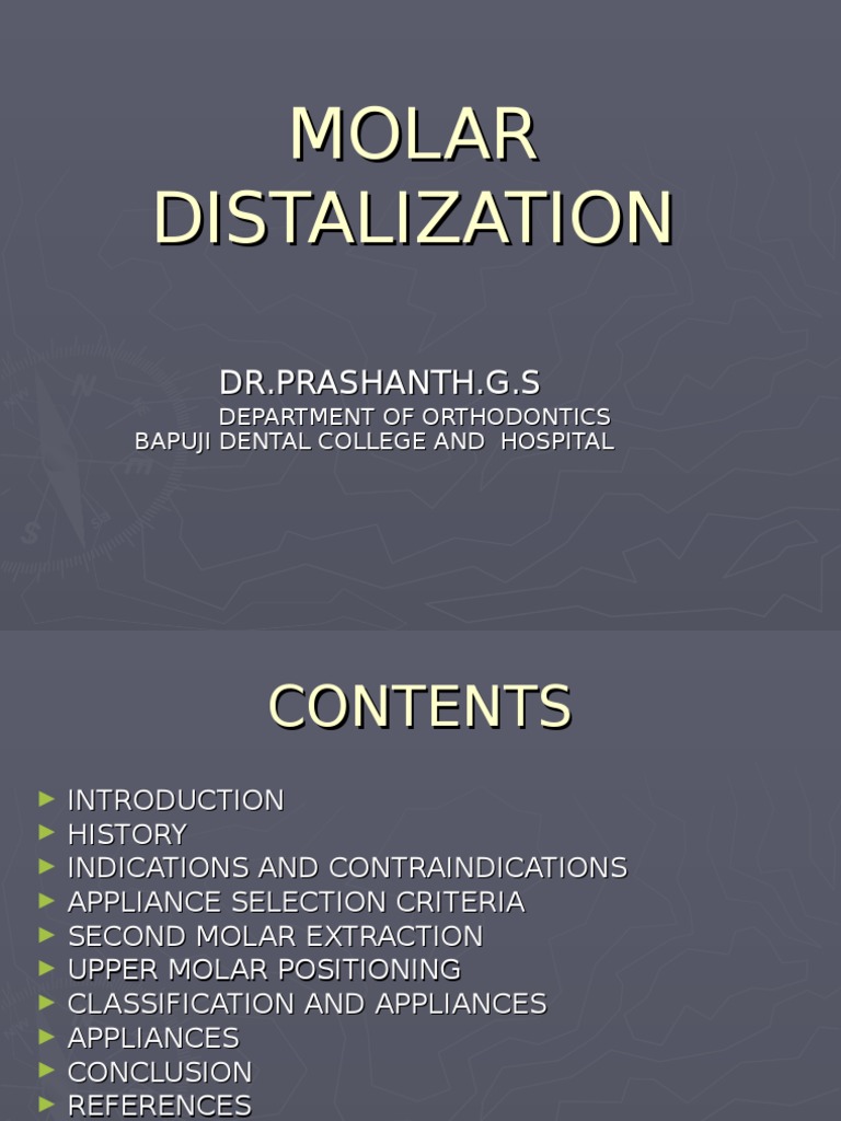 Molar Distalization. | PDF | Tooth | Dental Anatomy
