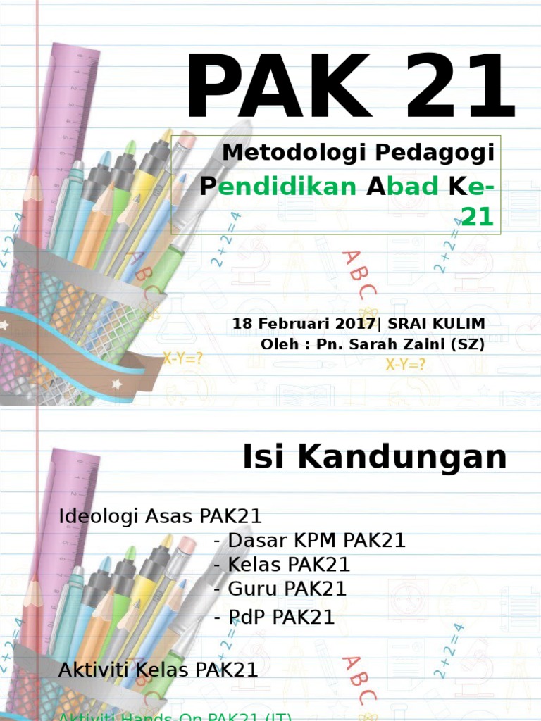 PAK21 | PDF | Karier & Perkembangan | Seni
