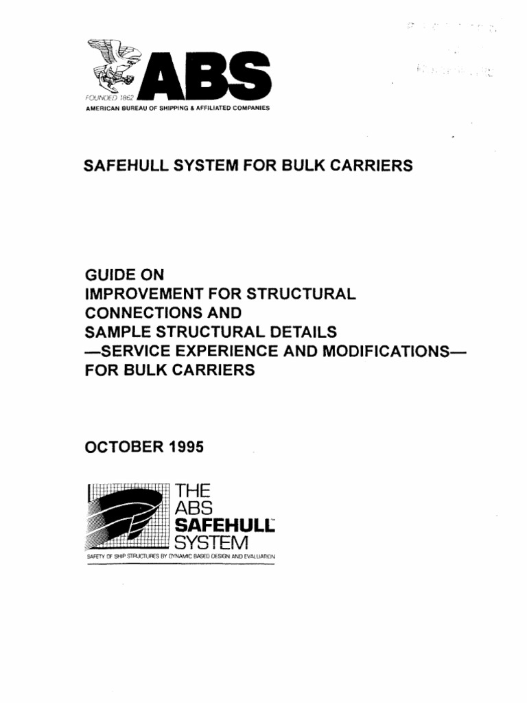 Pub77 Bulkcarriermodifications Op | PDF | Fatigue (Material) | Strength ...