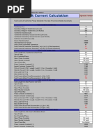 Fault Current Calculator | PDF | Volt | Electrical Impedance