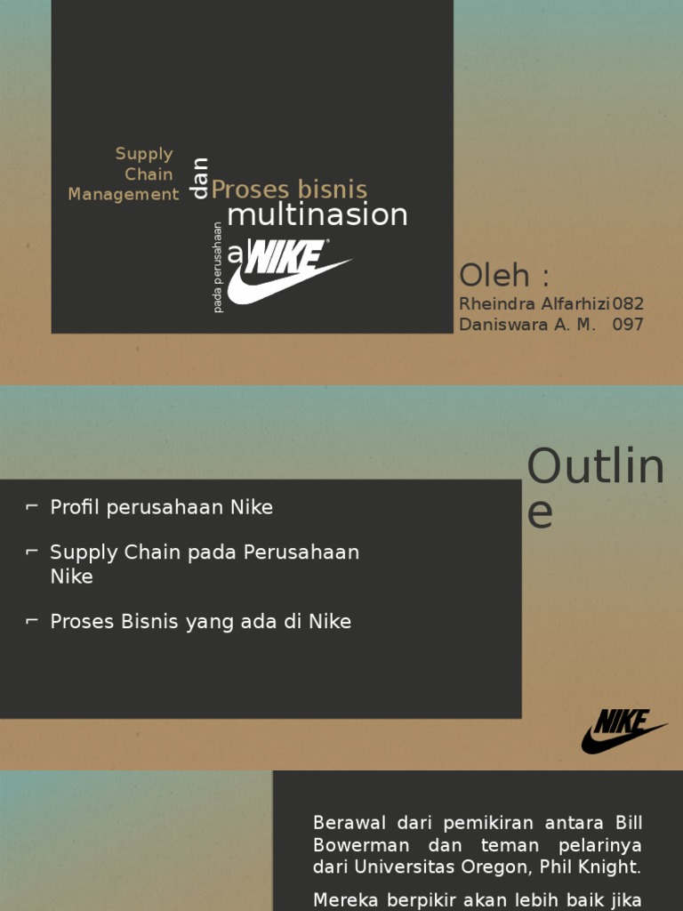 SCM Multinasional Company NIKE | PDF