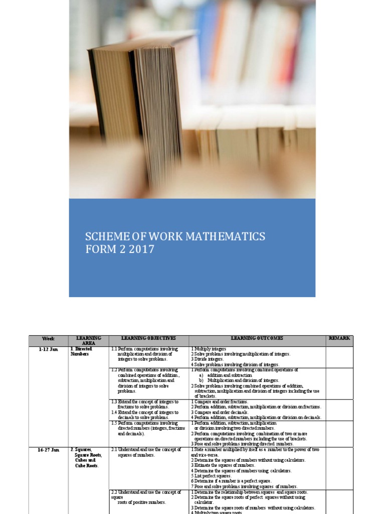 RPH Maths Form 2 DLP 2017 | PDF | Equations | Triangle