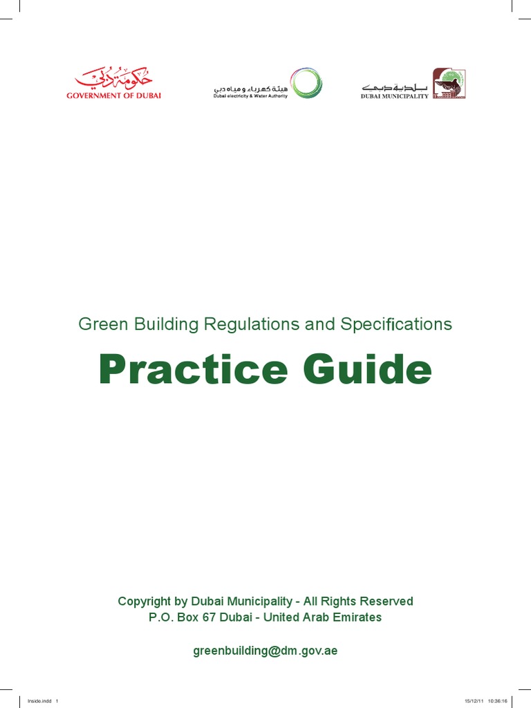 Green Building Regulations and Specifications_Practice Guide_First ...