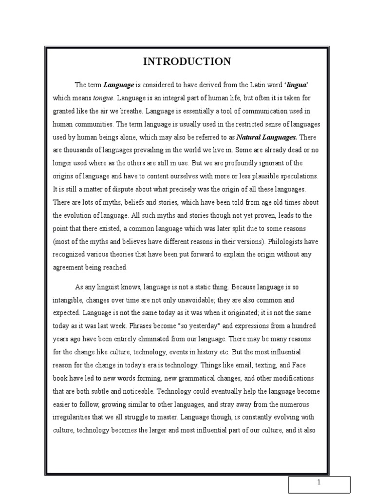 B Ed Fourth Semester Project | PDF | Language Arts & Discipline