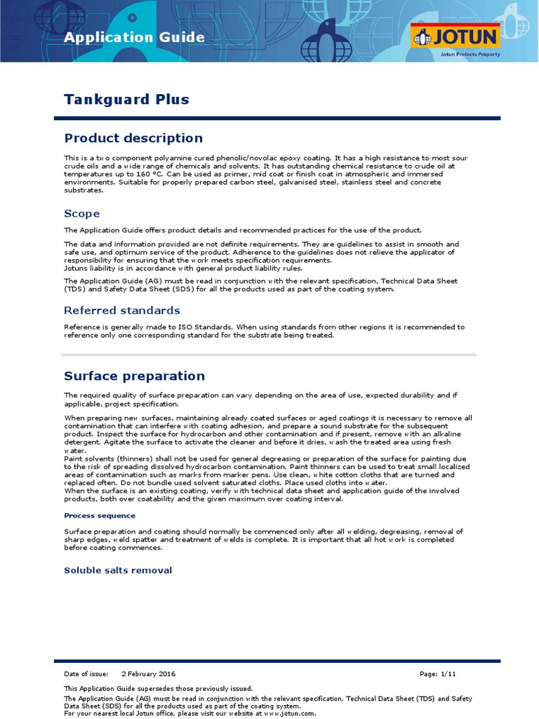 Tankguard Plus PDF | Download Free PDF | Abrasive | Paint