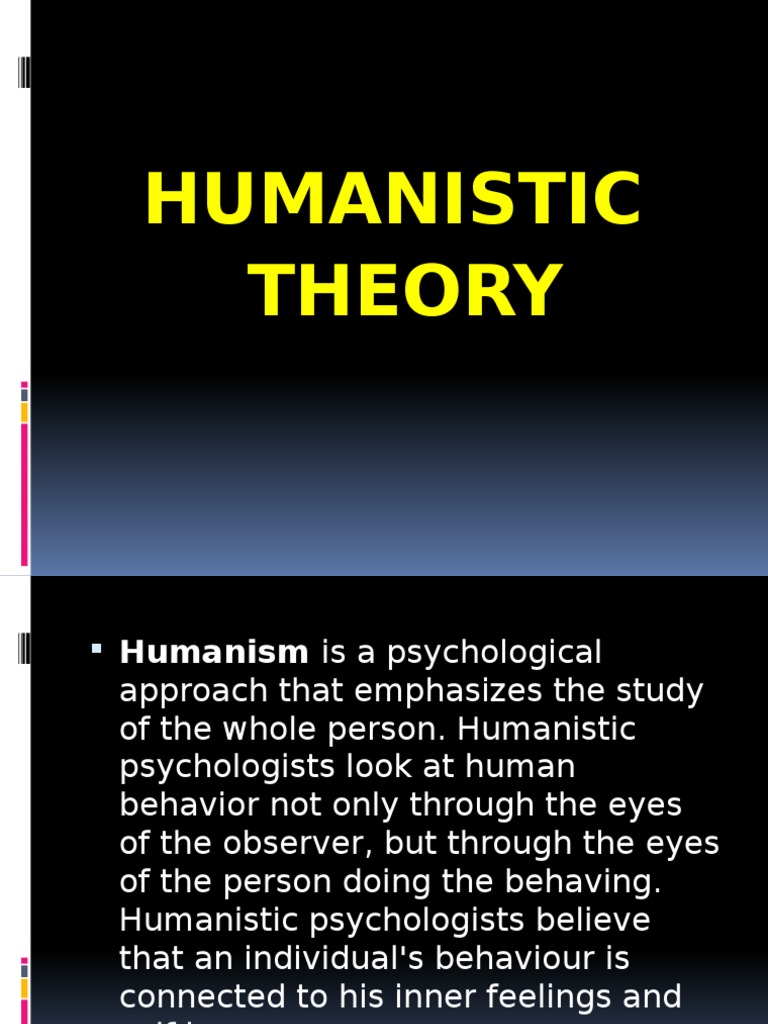 Humanistic Theory