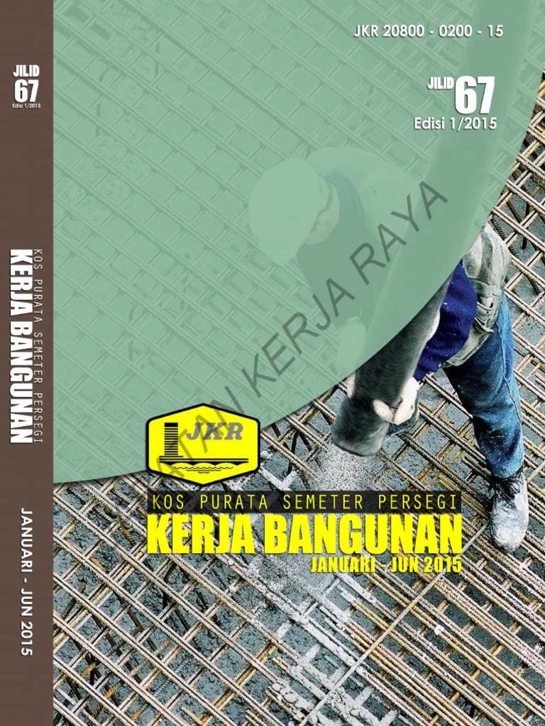 Buku Kos Purata Semeter Persegi Jilid 67 Bil 1.2015 PDF | PDF