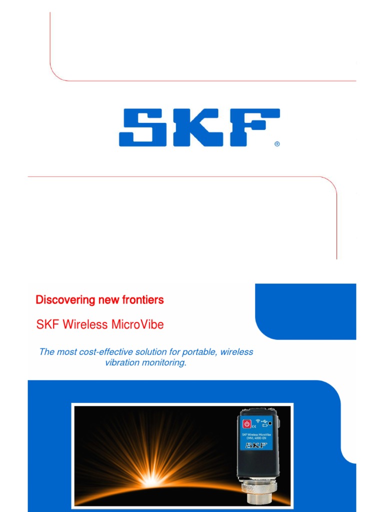 SKF Wireless MicroVibe Introduction | PDF | Tablet Computer | Android ...