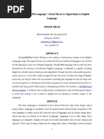 B Ed Project Front Page | PDF