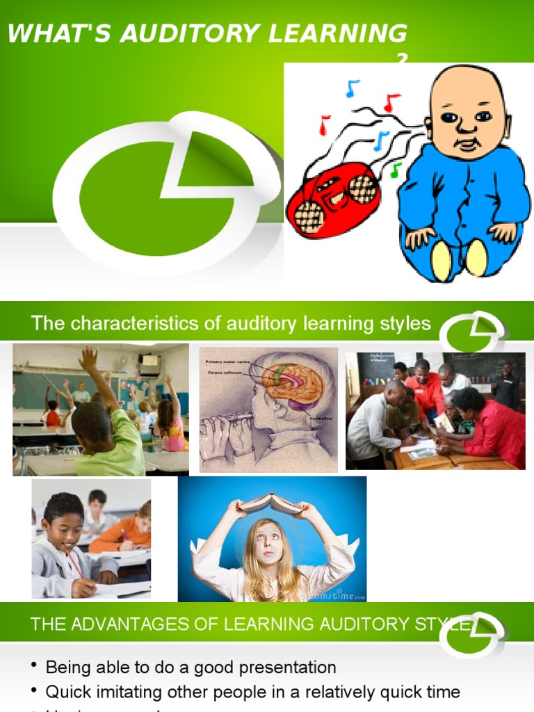 Auditory Learning Style | PDF | Career & Growth