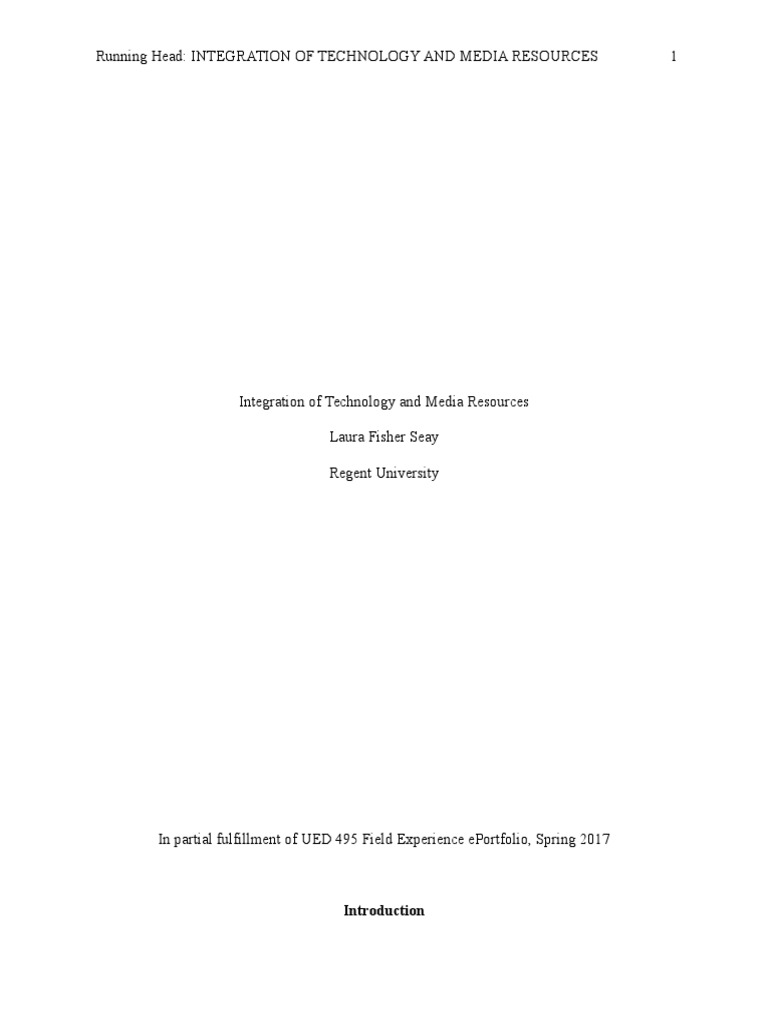 Enhancing Education with Technology Integration | PDF