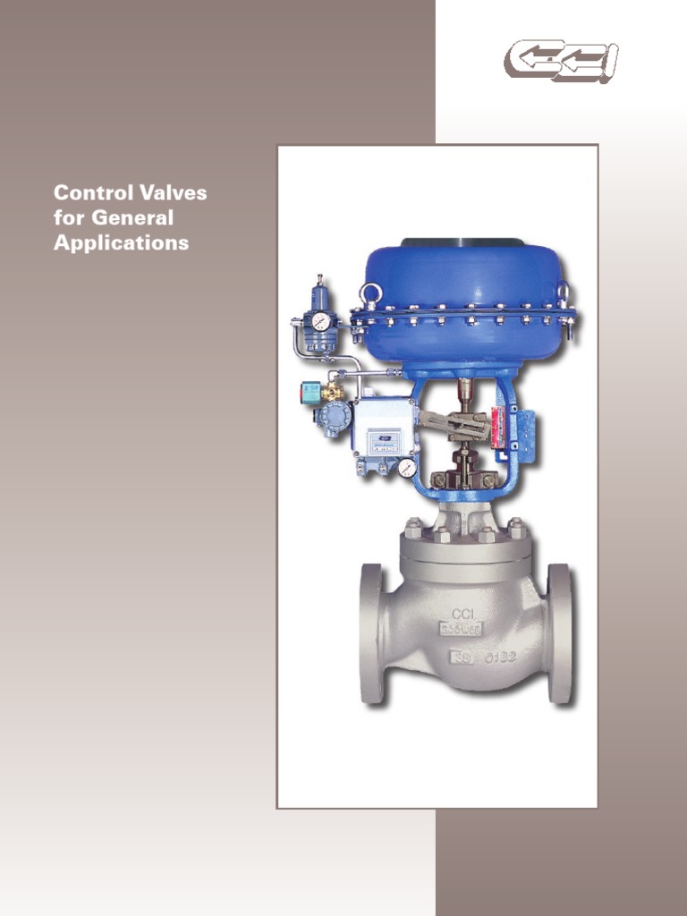 437 Control Valves For General Applications | PDF | Valve | Actuator