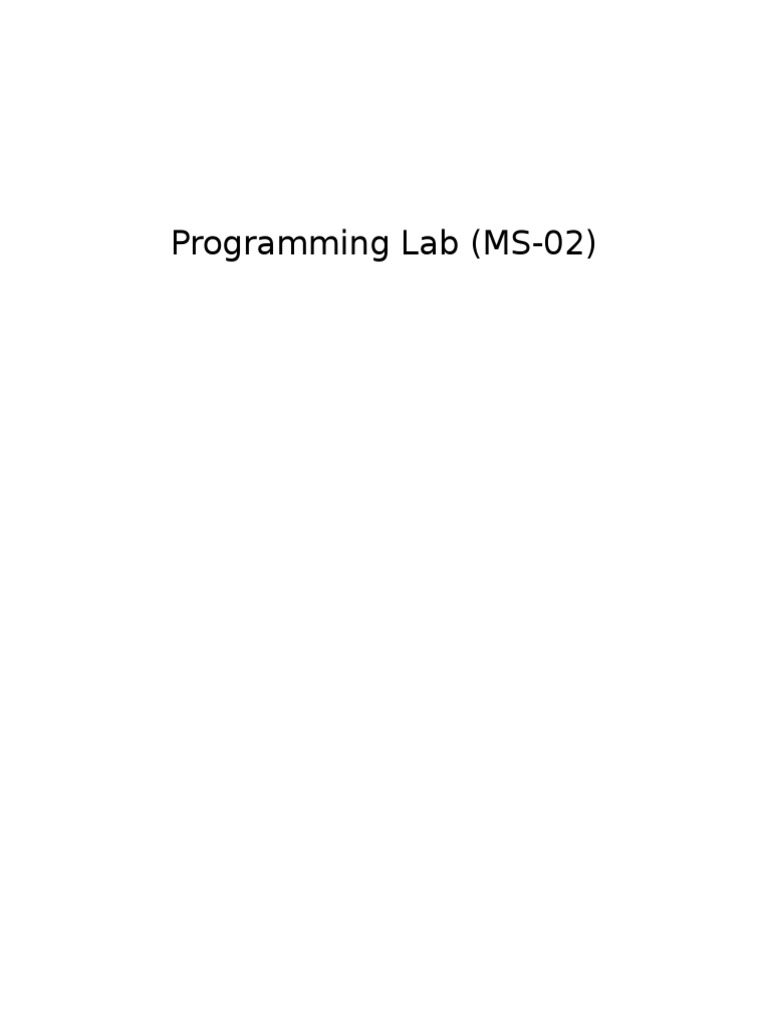 PGDCA C Practical File 2017 | PDF | C (Programming Language) | Pointer (Computer Programming)