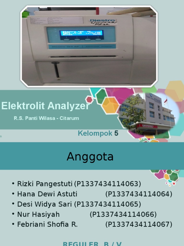 Elektrolit Analyzer-KEL 5 | PDF
