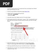 Cara Install Dan Aktivasi CAD 2022 | PDF