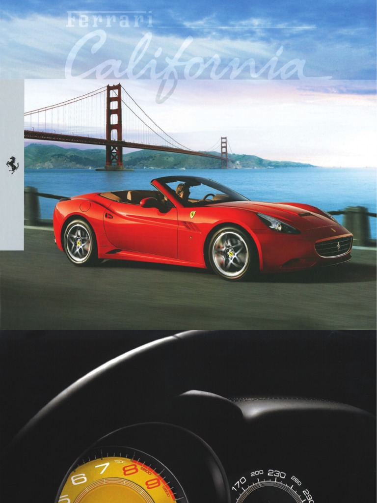 Brochure Ferrari California - Part1 PDF | PDF