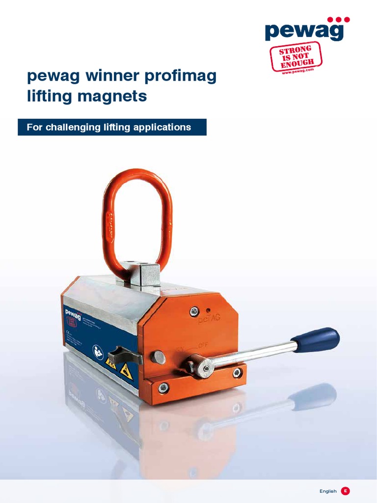 Pewag Winner Profimag Lifting Magnets: 2009 / 2010 For Challenging ...