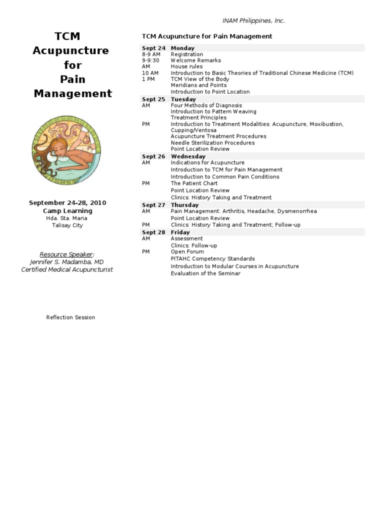 AQ For Pain Management Brochure 2 | PDF | Acupuncture | Traditional ...