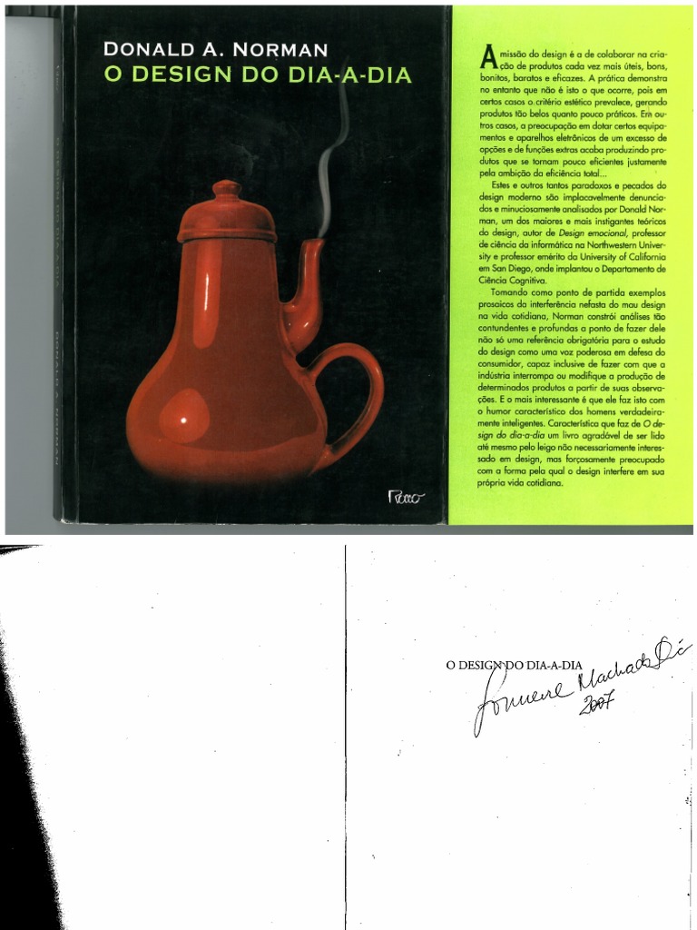 Donald A. Norman - O Design Do Dia-A-Dia PDF | PDF