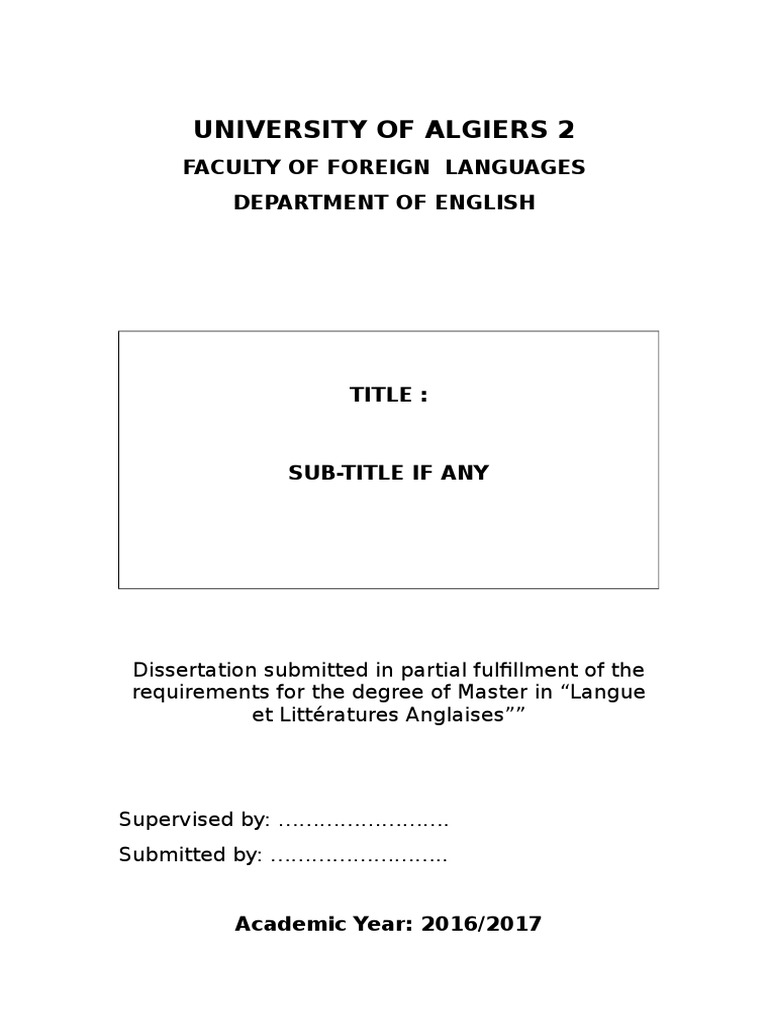 Master Two Memoir Layout | PDF