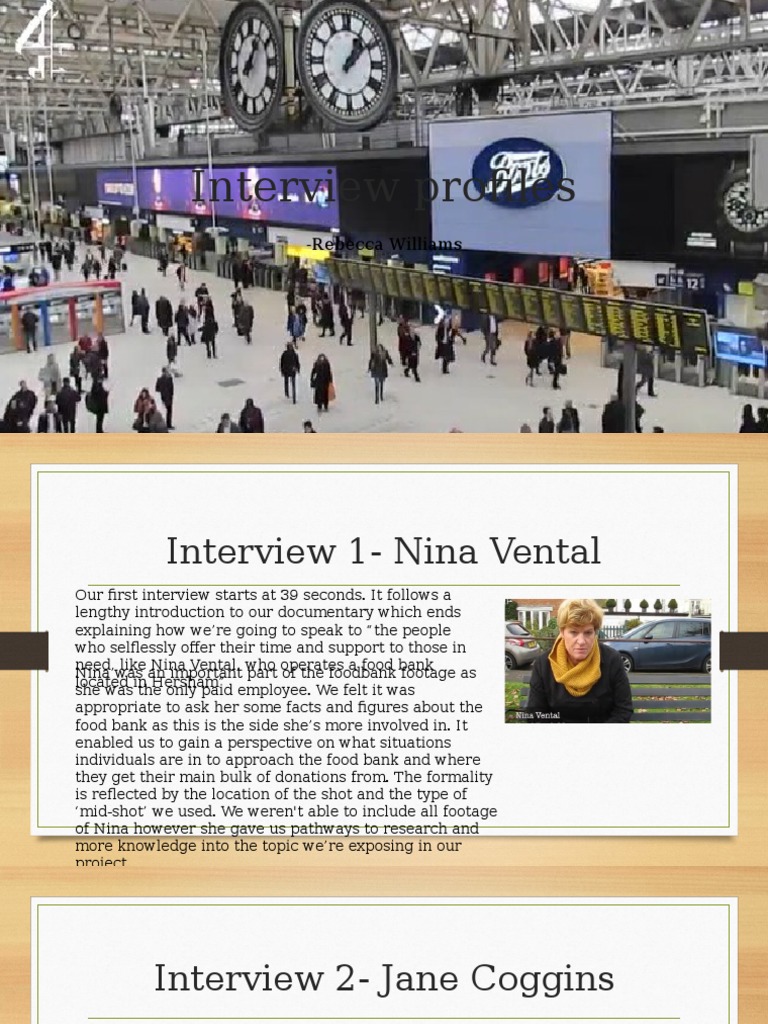 Interview Profiles | PDF