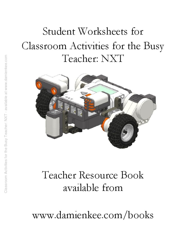 Student Worksheets For Classroom Activities For The Busy Teacher: NXT ...