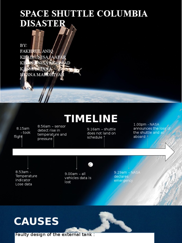 Columbia Space Shuttle Engineering Disaster | Download Free PDF | Space ...
