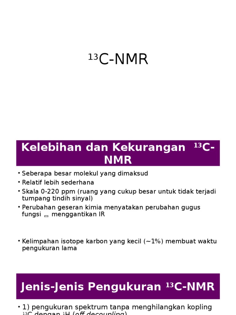13C NMR | PDF