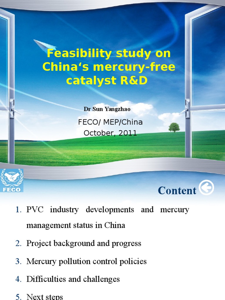 Mercury-Free Catalyst R&D in PVC Industry | PDF | Mercury (Element ...